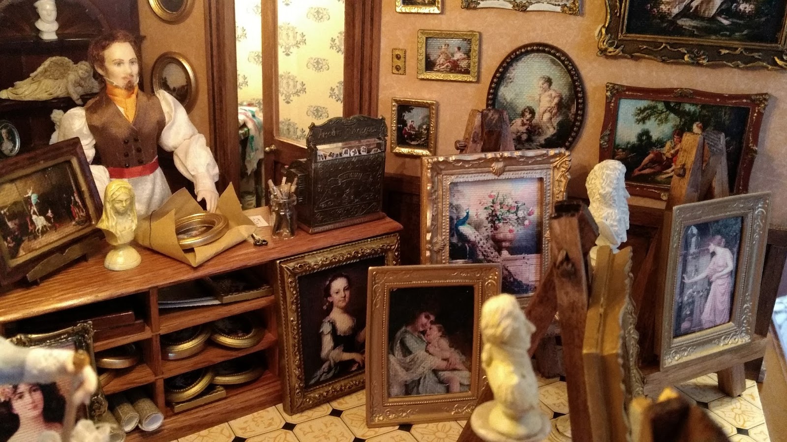 My Miniature World: J.R. Art Gallery featured on the American ...