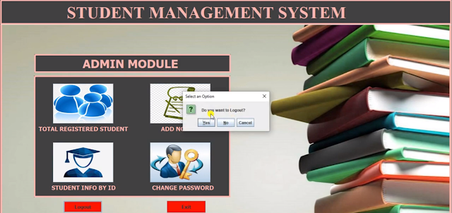 Student Management System Project using Java and MySQL