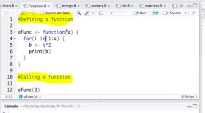 Array, Strings and Functions in R Languages ~ Computer Languages
