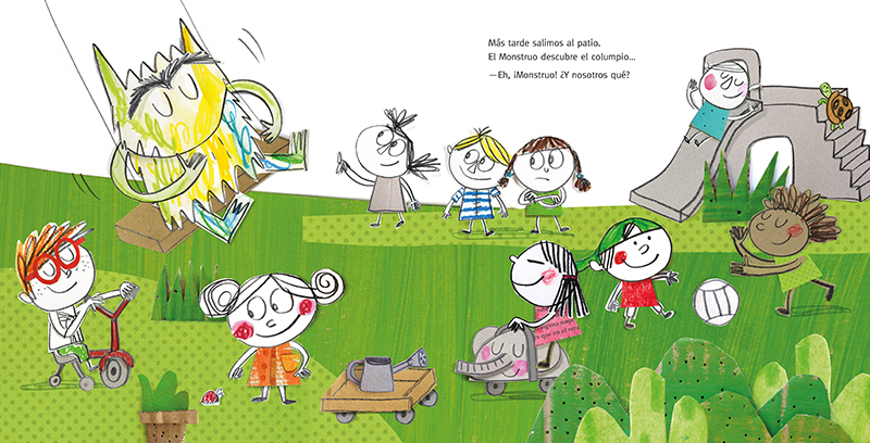 El Monstruo de Colores va al cole - Dale tiempo al aprendizaje