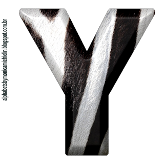 M. Michielin Alphabets: ZEBRA TEXTURE SKIN ARIAL FONT ALPHABET, NUMBERS ...