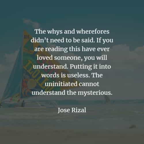 45 Famous quotes and sayings by Jose Rizal