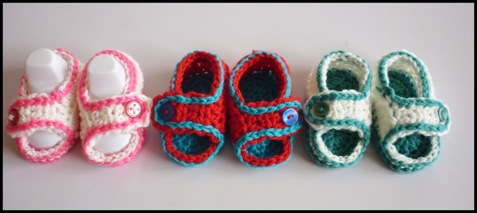 Mamma That Makes: Simple Sandals - Free Crochet Pattern