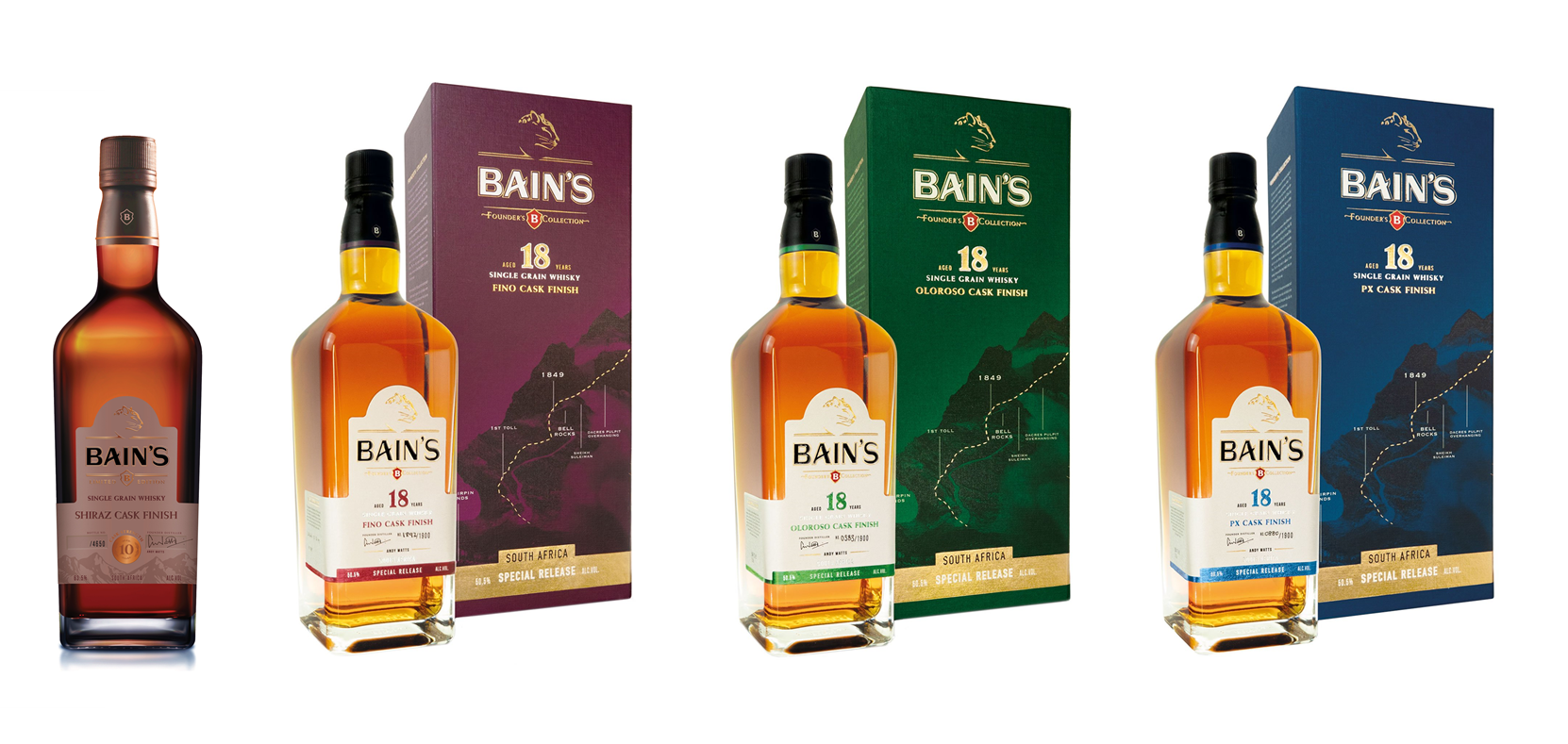 Brian's Malt Musings: Side by side : Bain's Single Grains