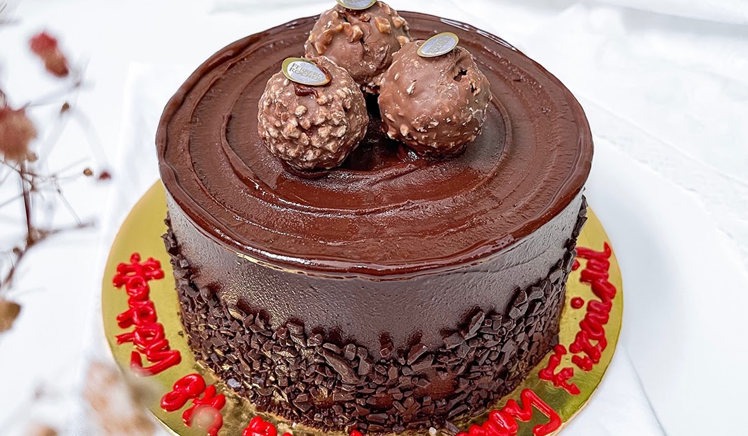 Kek Mini Ferrero Rocher Untuk Hari Kita Ke-8 | Blog Sihatimerahjambu