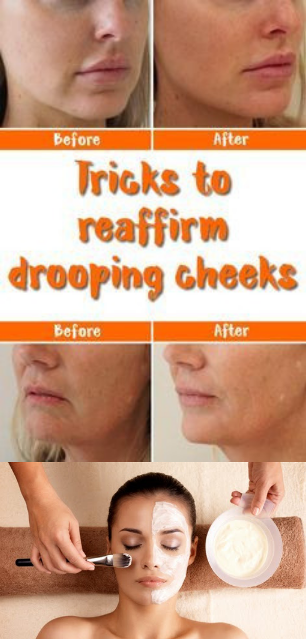 healthy living: Tricks to reaffirm drooping cheeks