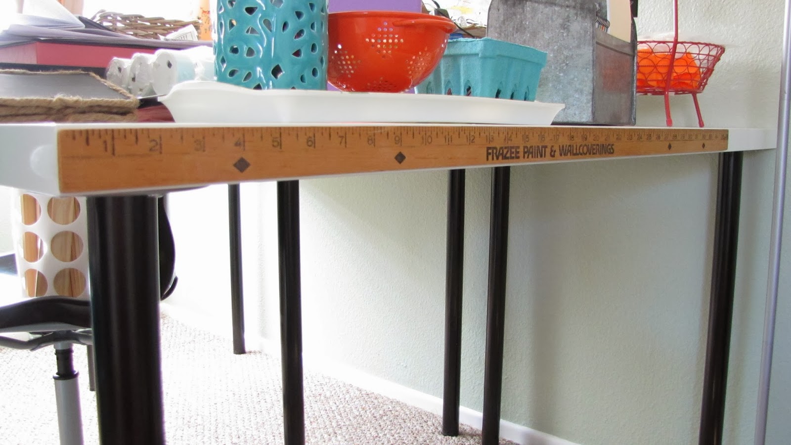 Adventures in DIY: Studio Project: Work Station Ruler
