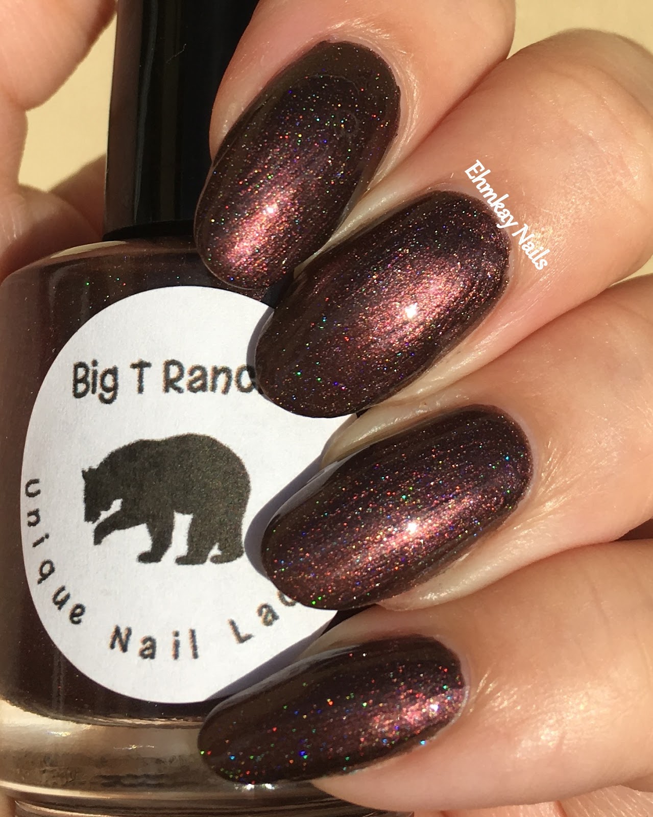 ehmkay nails: Big T Ranch Holos, Swatches and Review