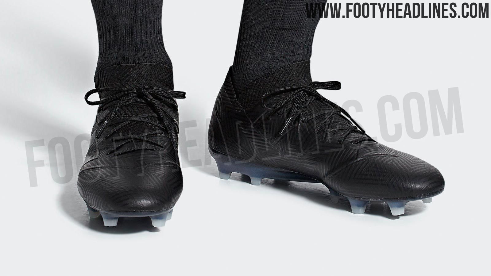 Futuristic Adidas Nemeziz 18 Shadow Mode Boots Leaked - Footy Headlines