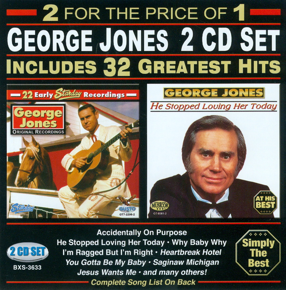 George Jones - 32 Greatest Hits (2012)