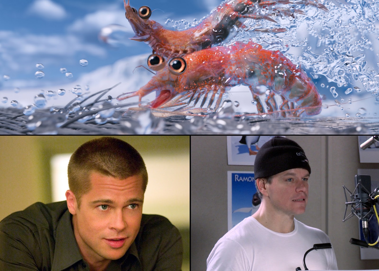 Movie Buffs Reviews Brad Pitt Matt Damon Are Will And Bill In Happy Feet 2”