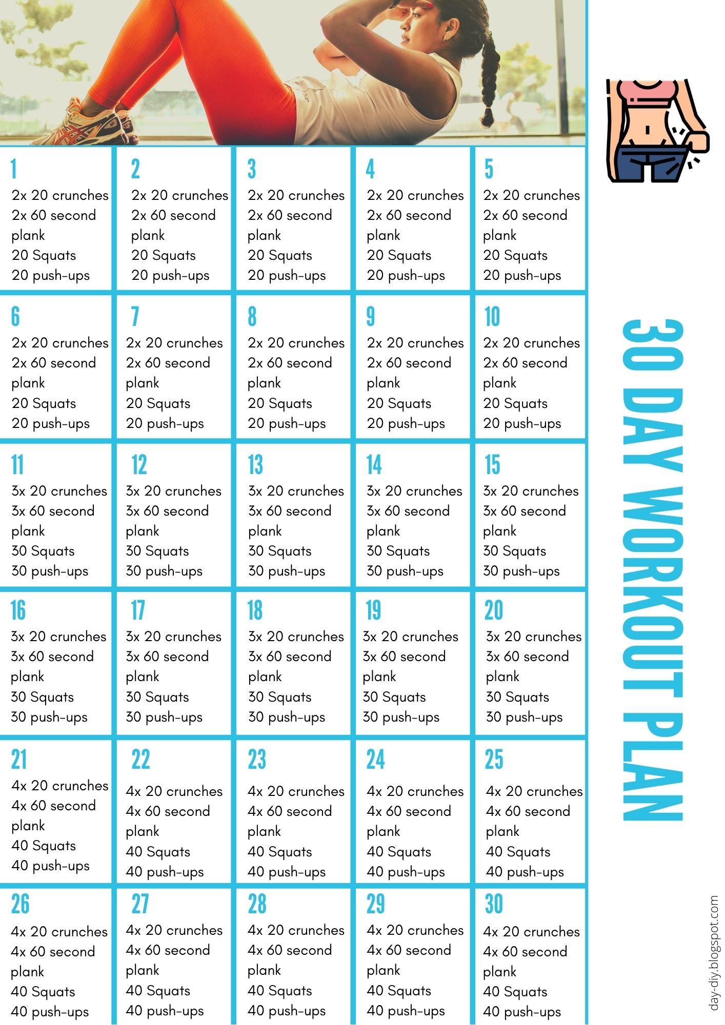 The 66-day life-changing challenge - Day Diy