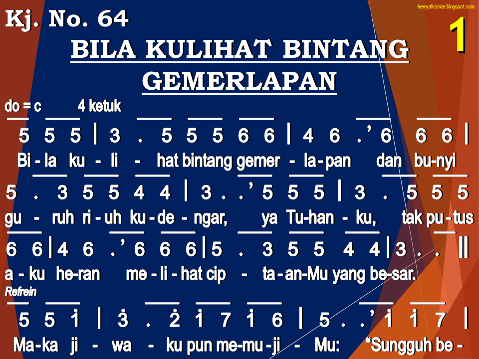 TouRoeroekan: Kidung Jemaat No. 64