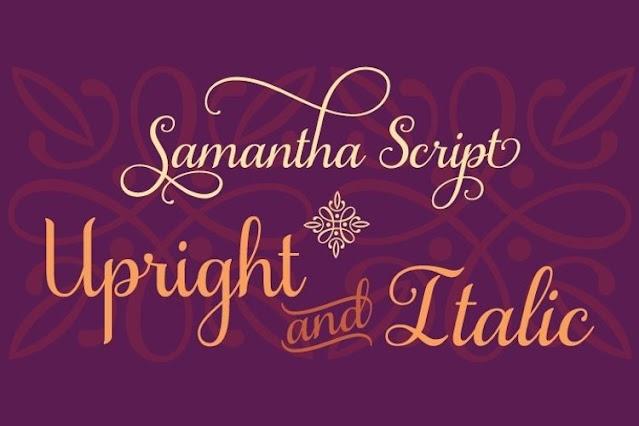 Michi Photostory: The Samantha Upright Font is Now Available on ...