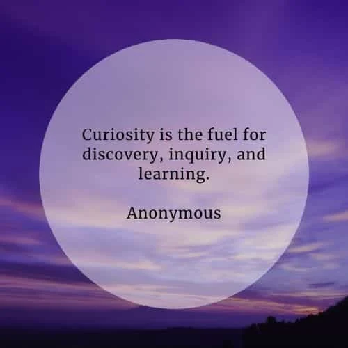 60 Curiosity quotes that'll help you achieve great things