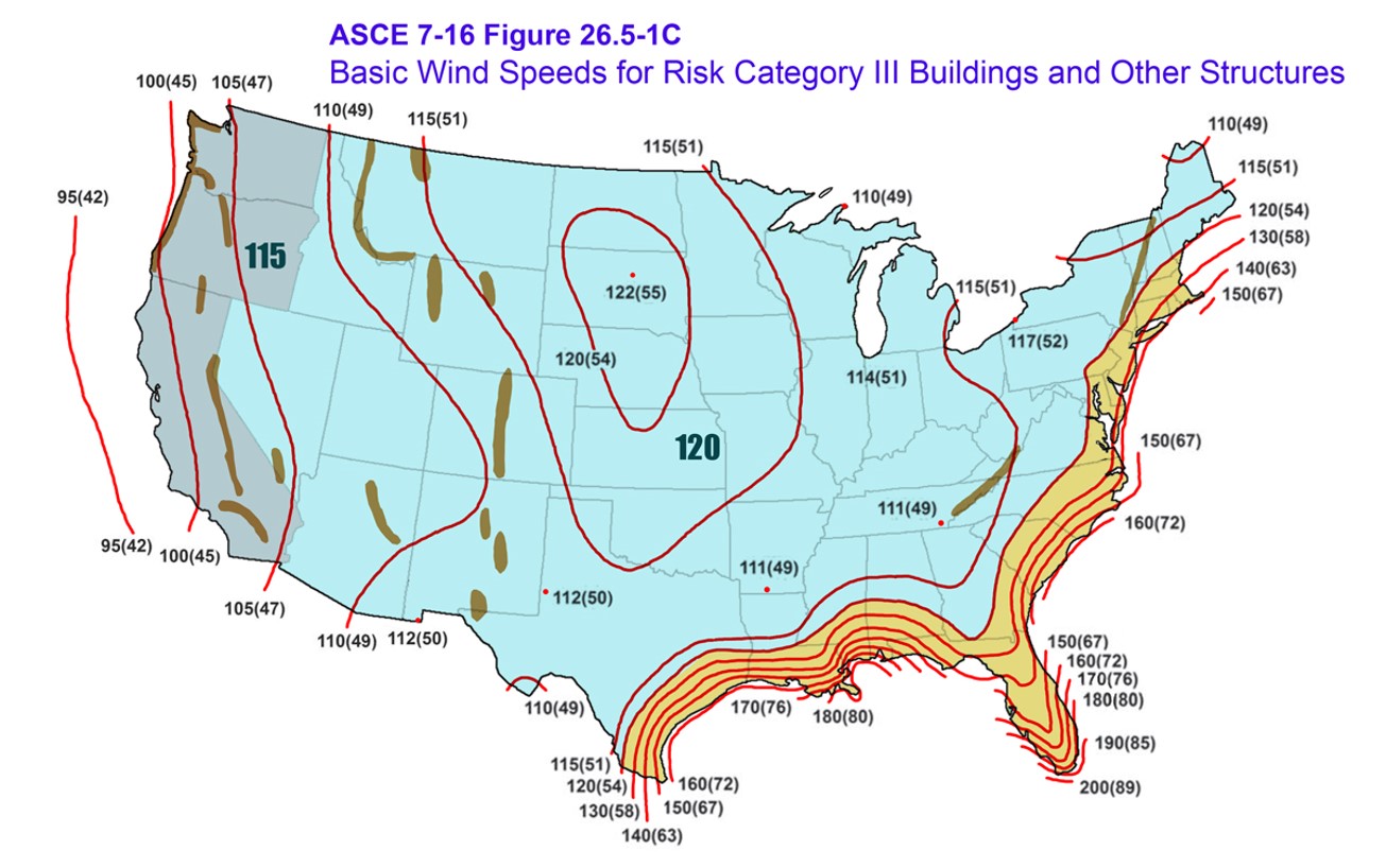 Roof Load Zone Map at Tracy Macias blog