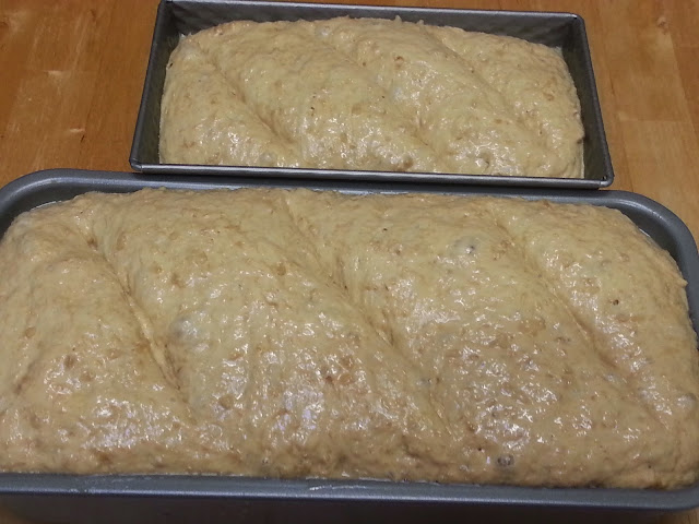 Pat's Kitchen Journal: Kibbled Wheat Bread (healthy version)