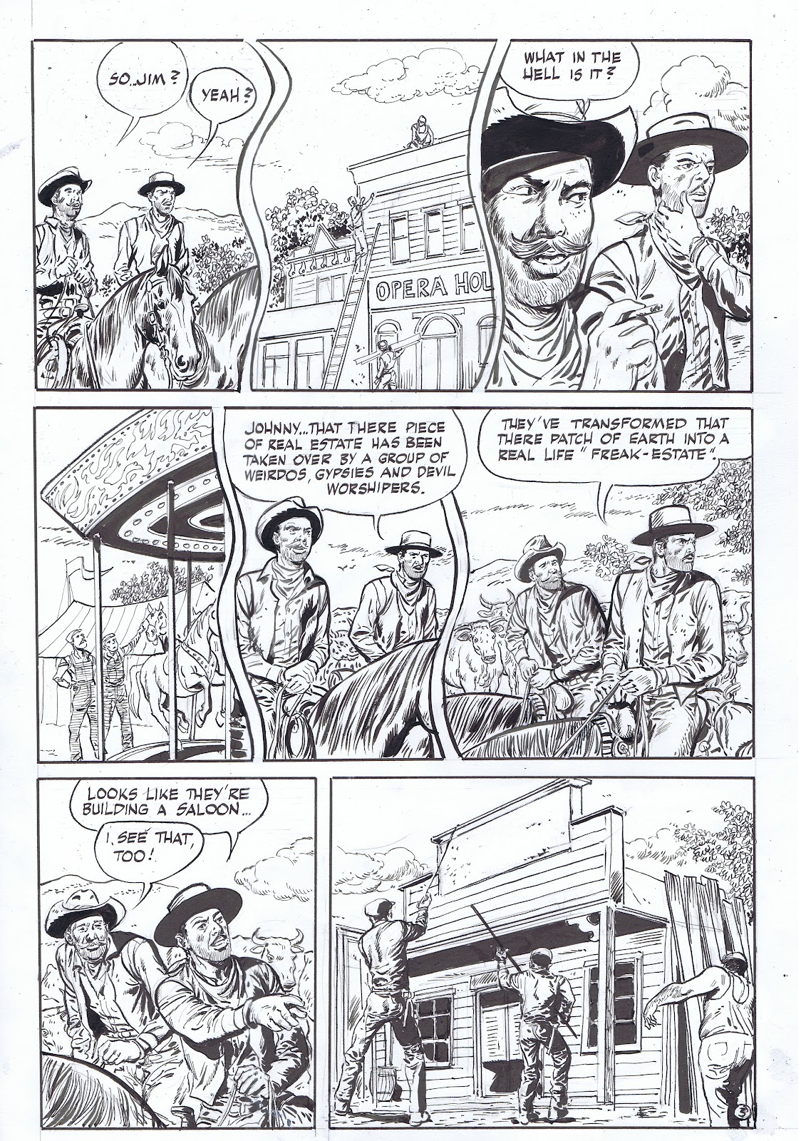 Comic Book Artist: Sample USA Comic Book