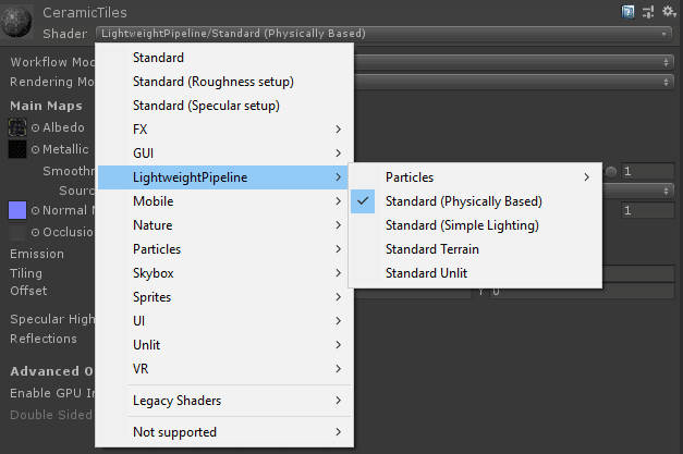 Unity Render Pipelines: HDRP vs LWRP