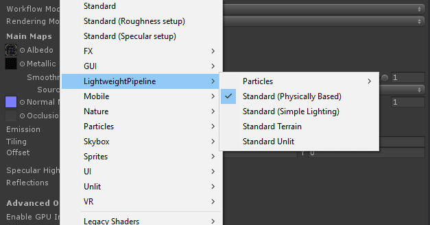 Unity Render Pipelines: HDRP vs LWRP