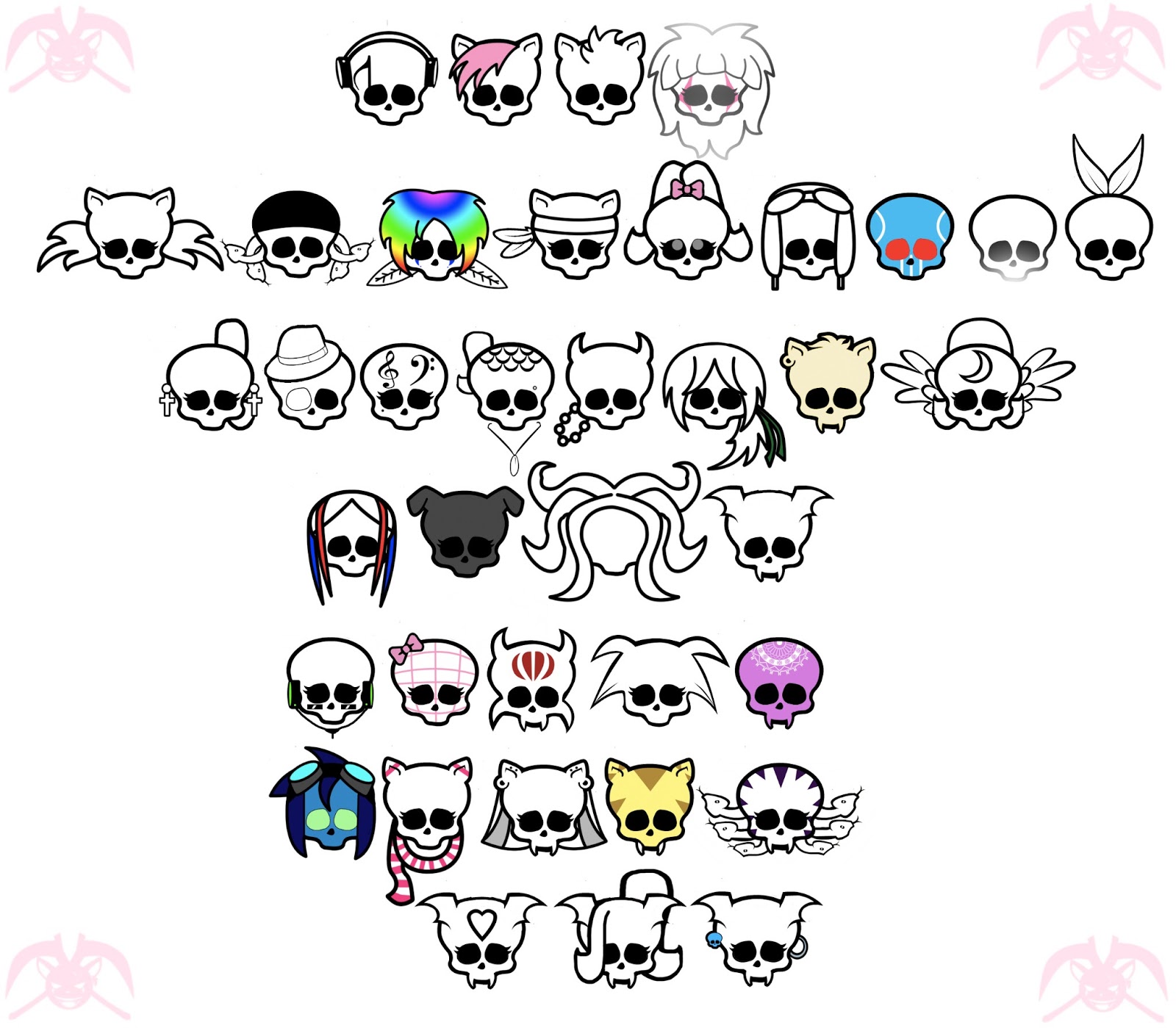 Blog da Spectra: Skullette's