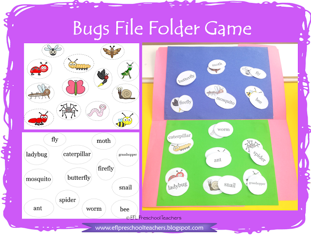 ESL/EFL Preschool Teachers: Butterfly and Bugs Unit for ESL Learners