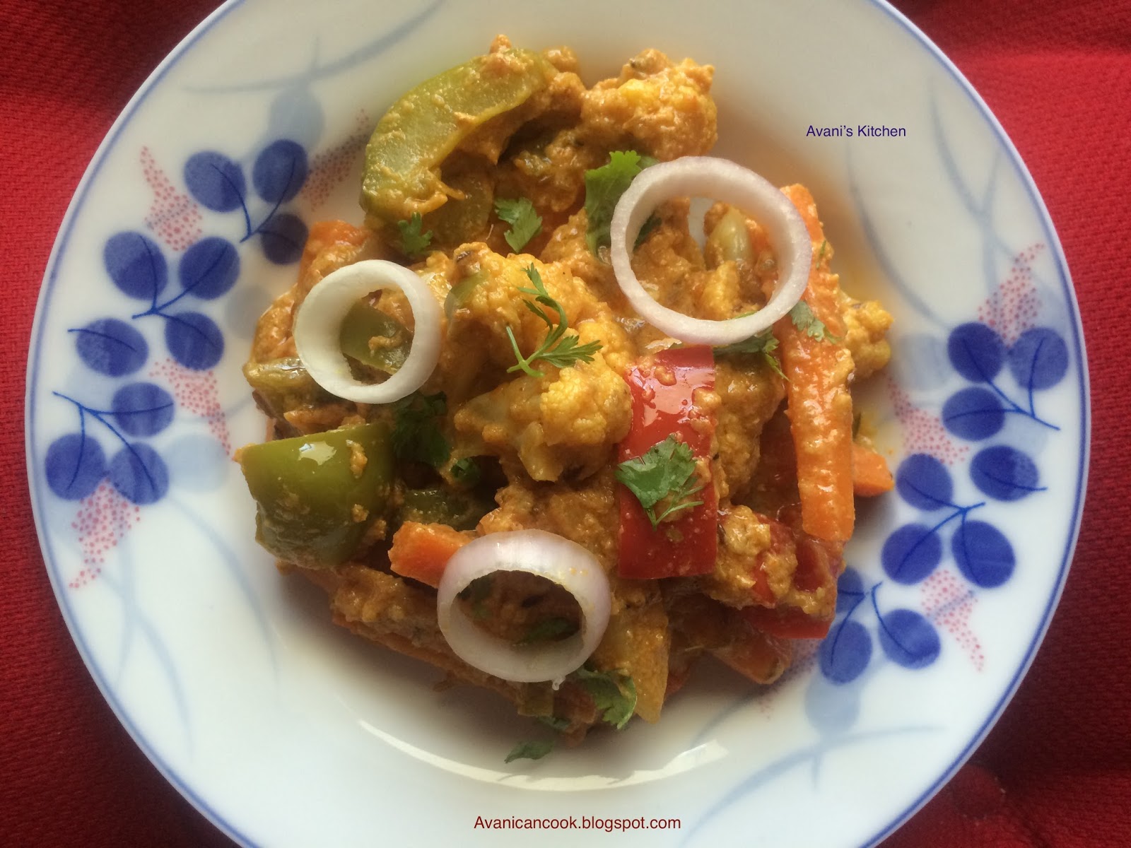 Avani's Kitchen: Vegetable Masala