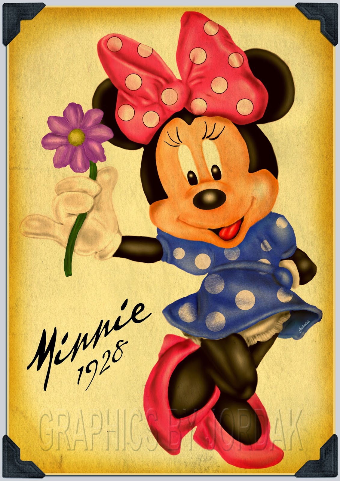 Graphics By Jordak Vintage Pinup Minnie