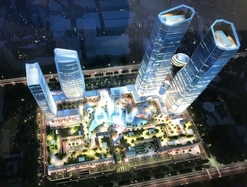Cyberthum Noida Redefined The Look Of Comercial Project In Noida ...