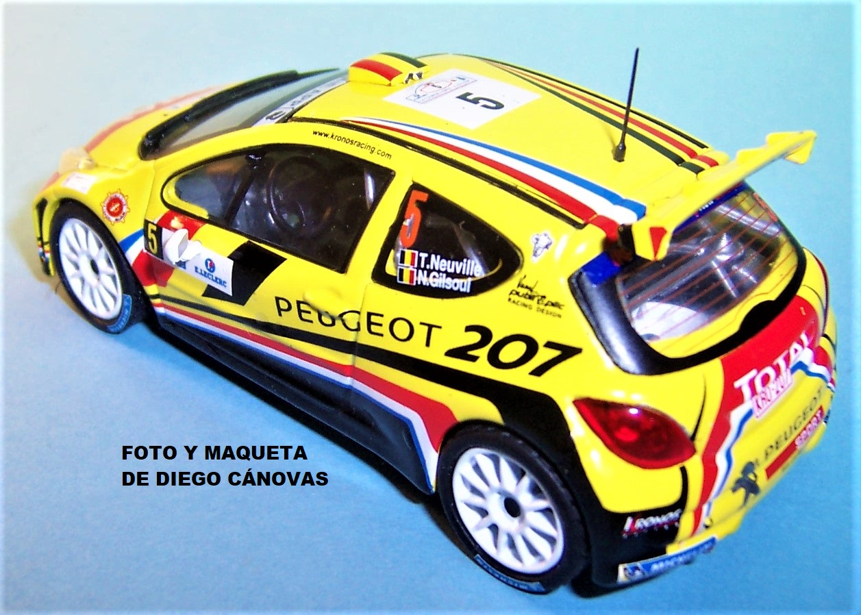 Maquetasdiego: 🚘👉 PEUGEOT 207 SUPER 2000 | AUTOMOVIL WRC | PEUGEOT ...