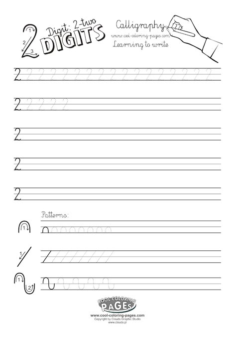Cool Coloring Pages: Calligraphy for kids