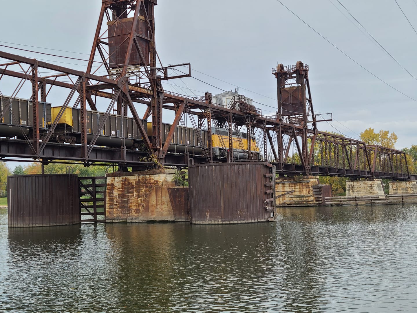 Industrial History: 1898 IR/BN/CB&Q/OO&FRV Bridge over Illinois River ...