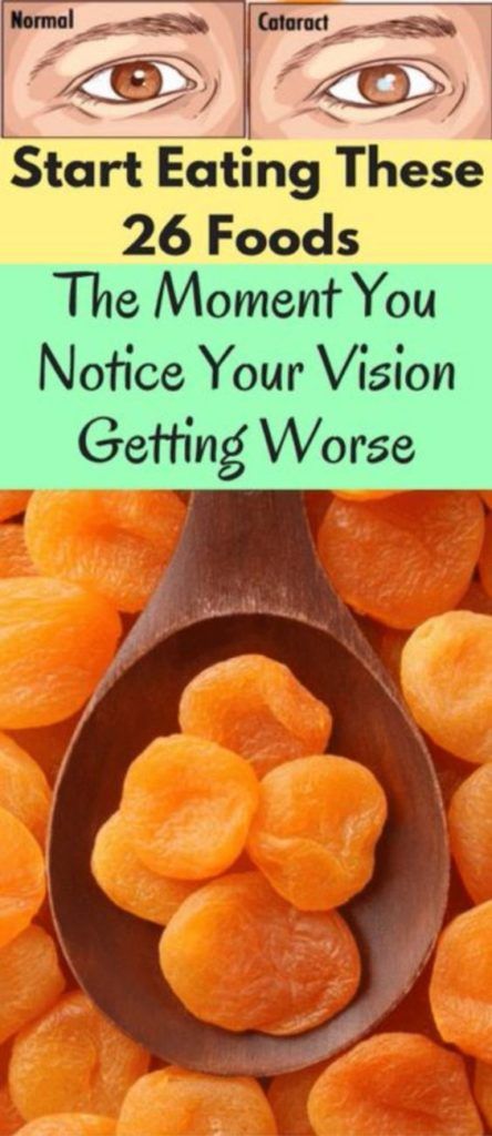 Start Eating These 26 Foods The Moment You Notice Your Vision Getting ...