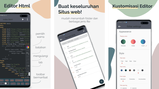 5 Aplikasi Code Editor Terbaik Di Android Update Terbaru Kompinter