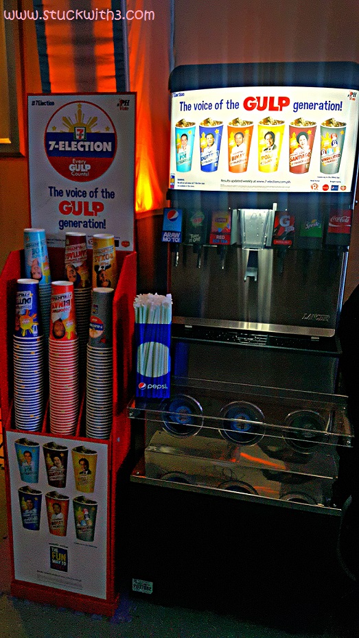 Gulp and Vote The Fun Way with 7-Eleven's #7Election GULP® cups - Erica YuB