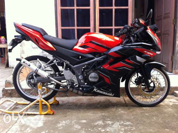 Kawasaki Ninja 150 rr velg jari-jari modif simpel - Modif Ganteng