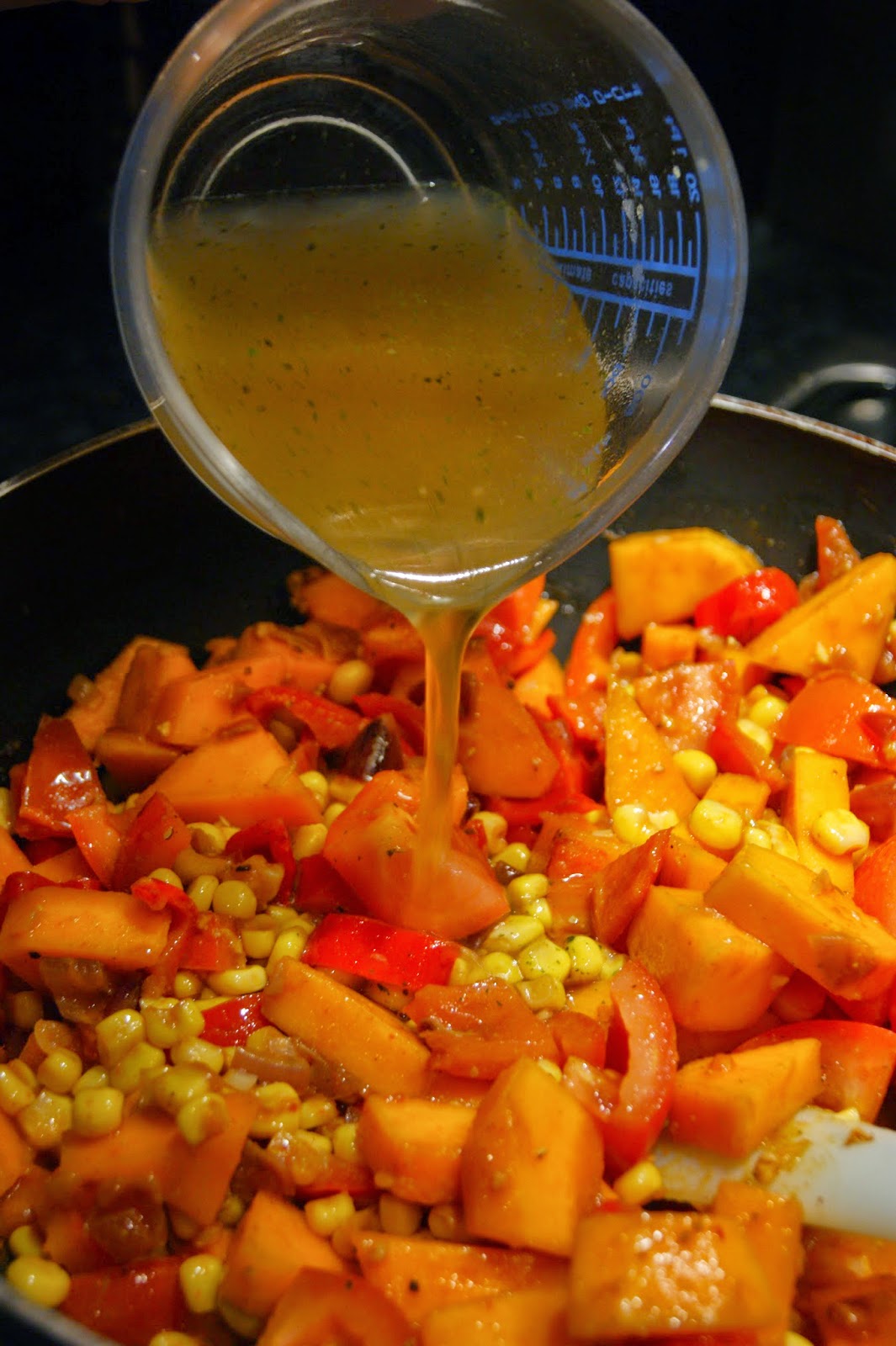 Leon vegetarian squash, corn and bean stew recipe... - Frills 'n' Spills