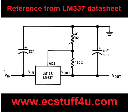 LM337 pinout | Introduction | Configuration | Application