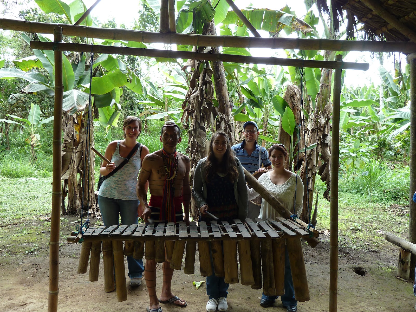 England to Ecuador: Tsachilas