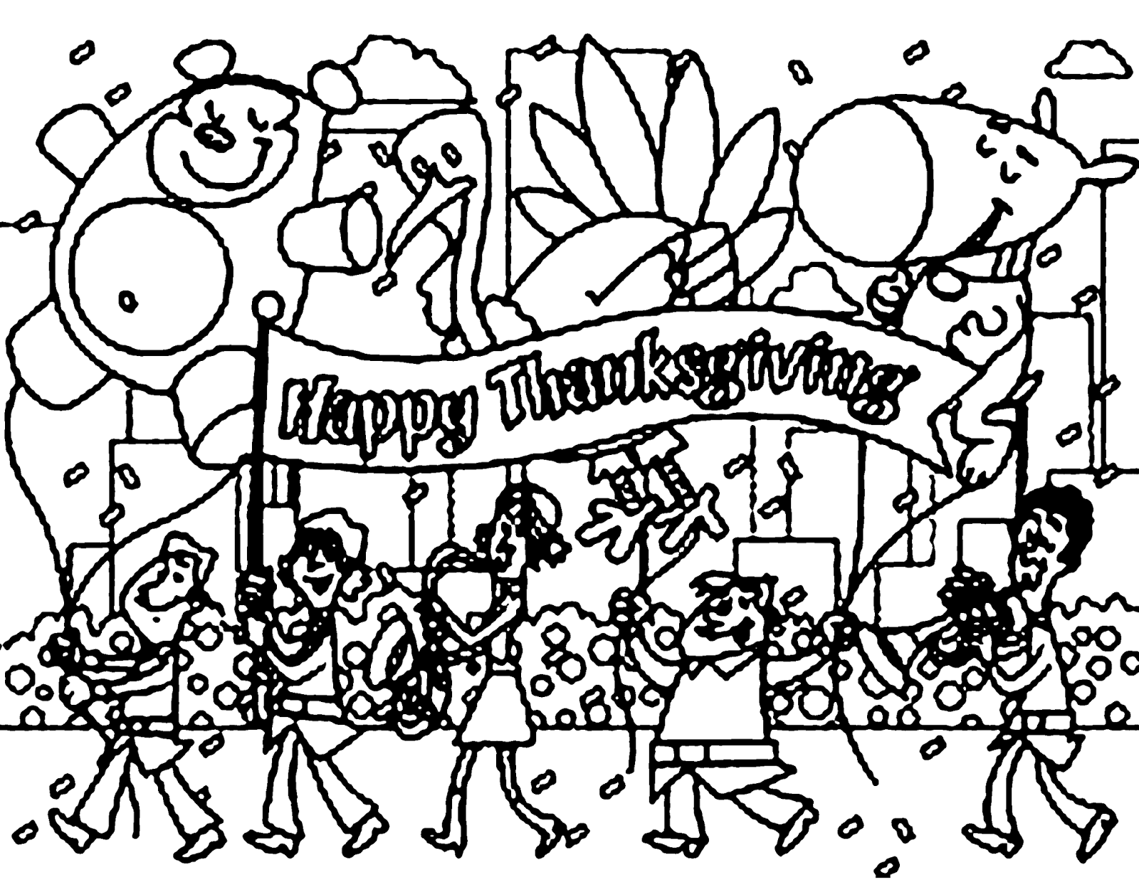 Parade Coloring Pages