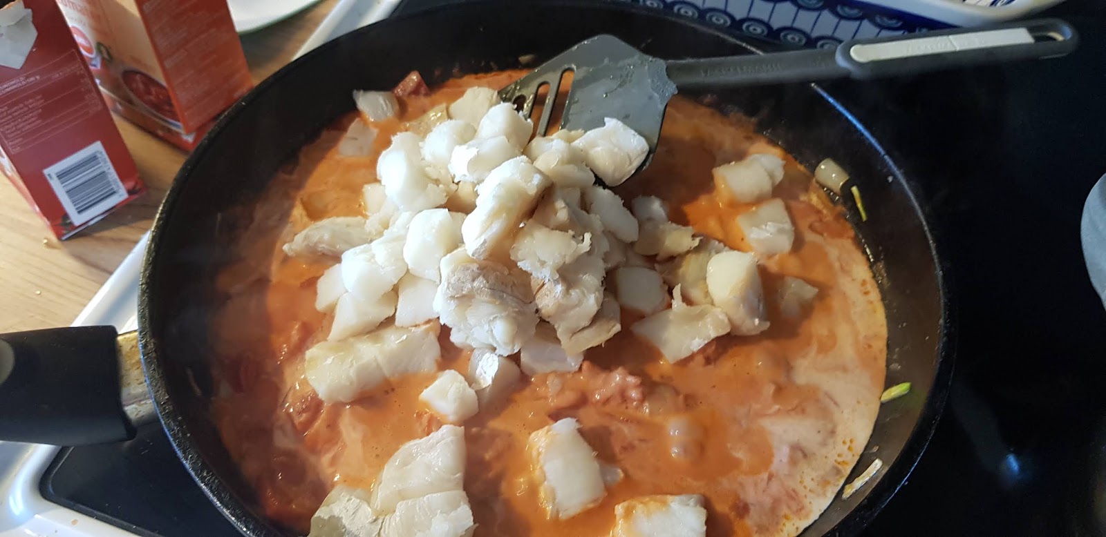 uppskriftir: Saltfiskréttur