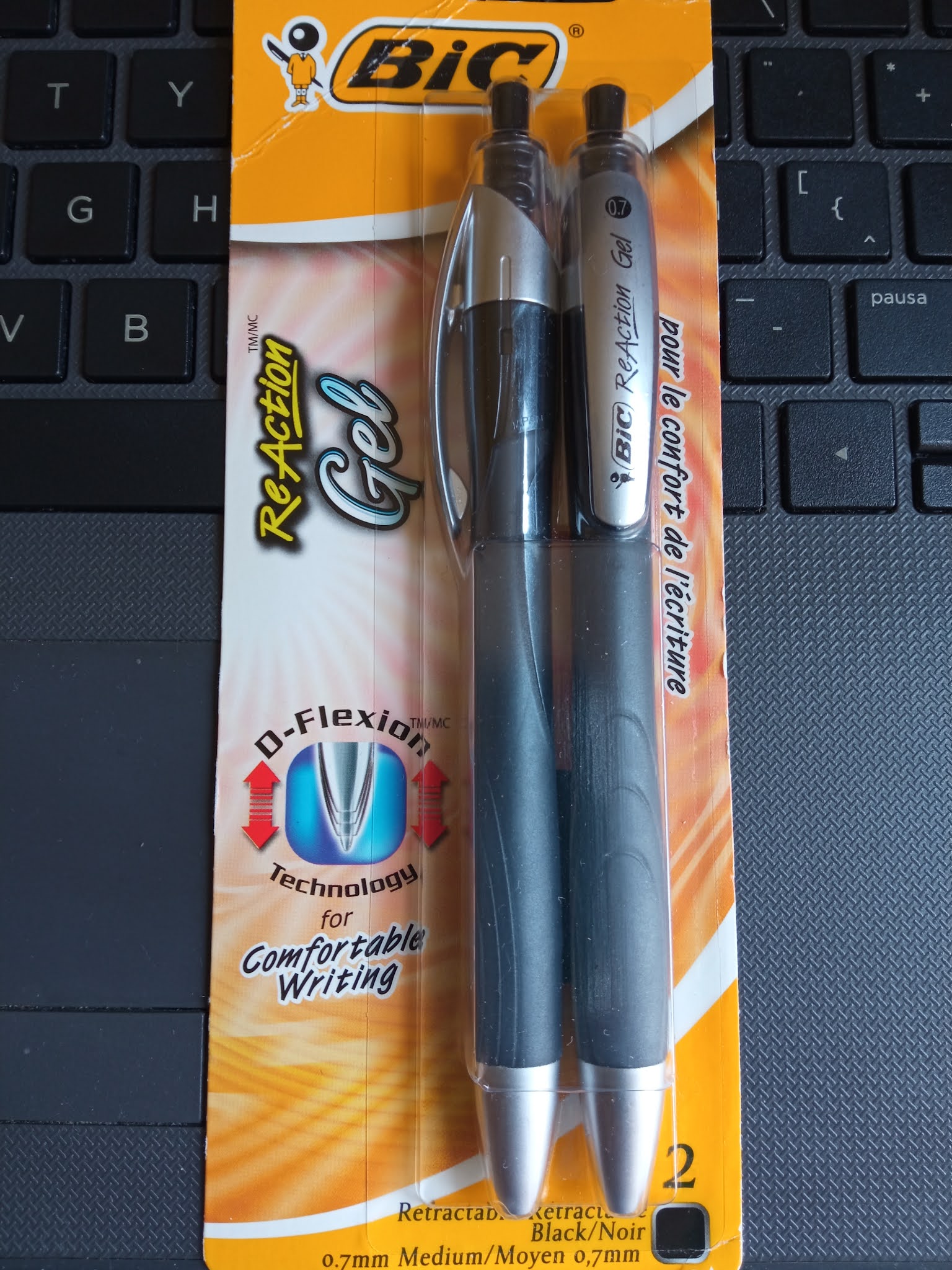 Solo Lapiceros: BIC - ReAction Gel (0.7mm)