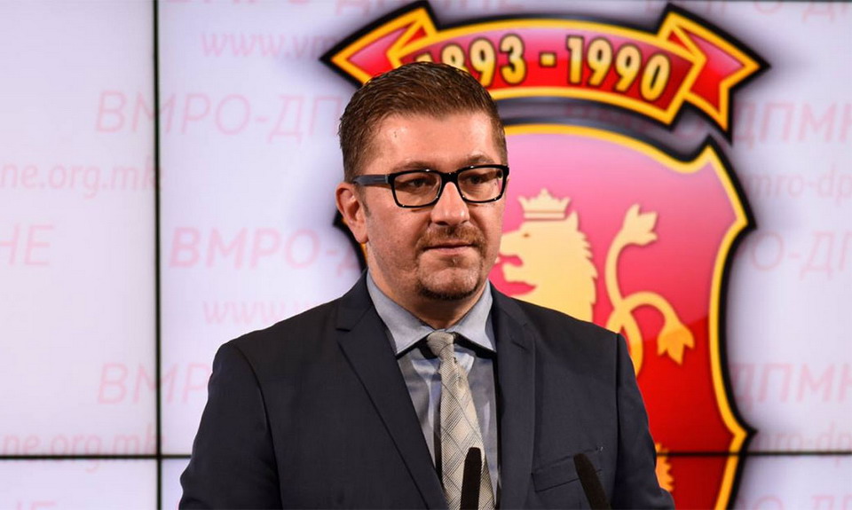 Mickoski: The Macedonian economy is currently alarming