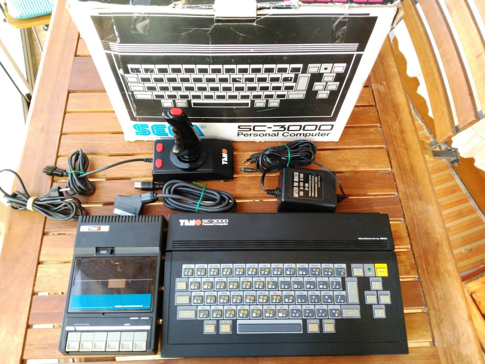 Retro Ordenadores Orty: Ordenador Yeno SC-3000 (1983) (RGB)