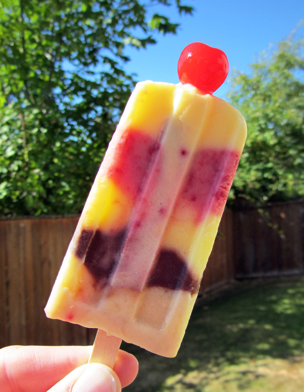 Chips That Pass in the Night: Banana Split Pudding Pops