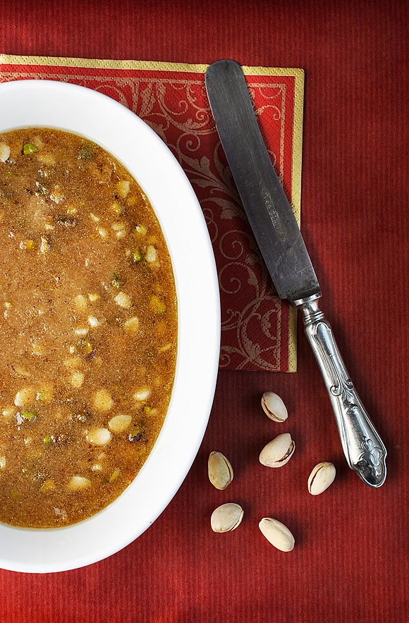 Confessions of a spoon: Greek Halva with Nuts and Orange Taste