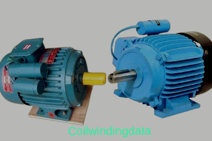 Single phase 1hp 36 slot motor data and winding diagram PDF
