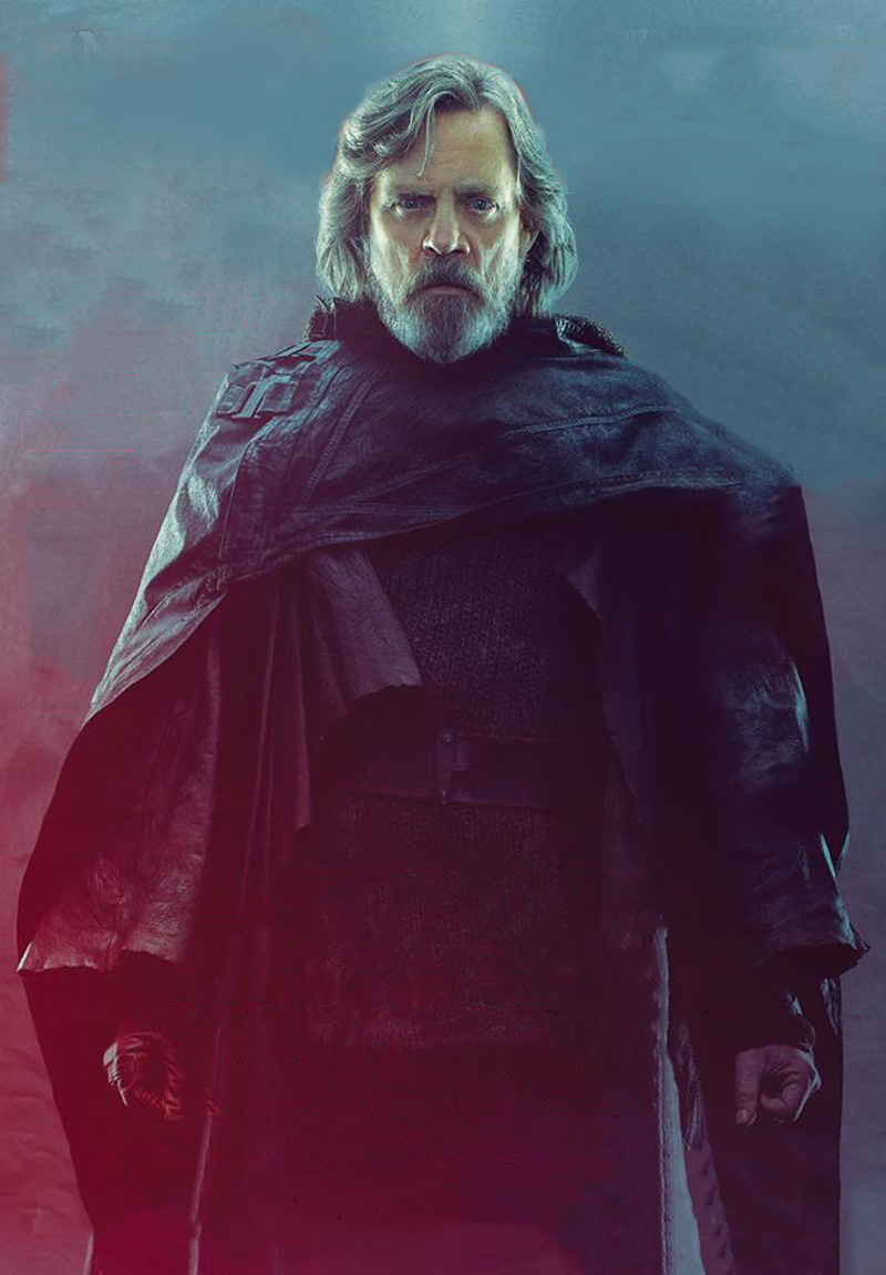 Cape and Cowl: New Luke Skywalker & Rey Photos Revealed