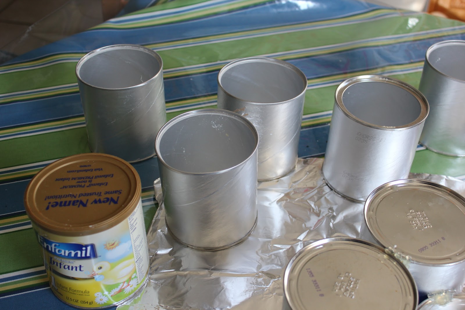 A lifetime To Go...: 2Y70D Repurpose Formula Cans