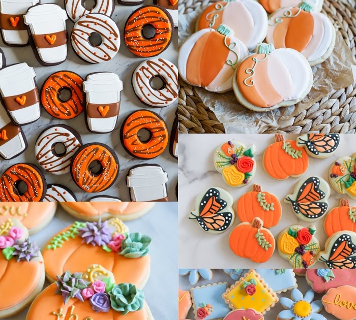 7 Fall-Themed Decorated Cookies that Aren't Halloween | Bake at 350°